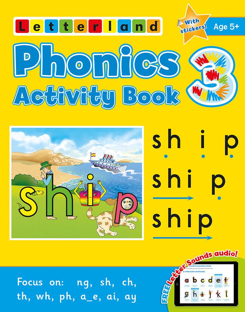 Phonics Activity Book 3 [Classic] – Letterland Canada